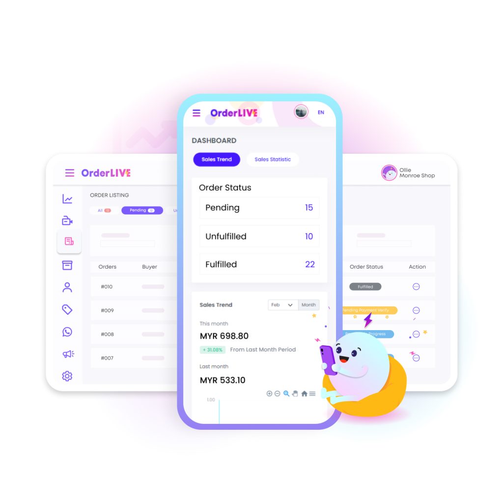 OrderLIVE – Order management system for Social Commerce Seller